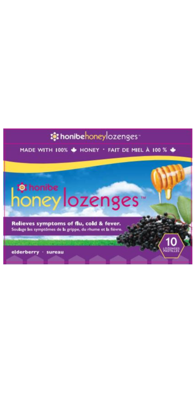 Buy Honibe Honey Lozenges Elderberry at Well.ca | Free Shipping $35+ in ...
