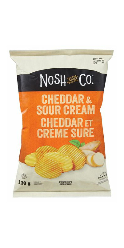 Buy Nosh & Co. Potato Chips Cheddar & Sour Cream at Well.ca | Free ...