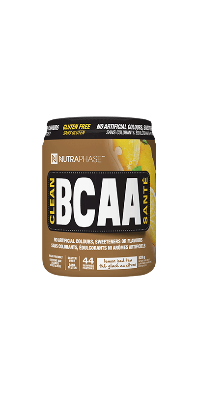 Acheter NUTRAPHASE Clean BCAA Lemon Iced Tea à Well.ca | Livraison gratuite à partir de 35 $ au ...