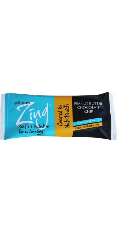 Buy Zing Peanut Butter Chocolate Chip Nutrition Bars at Well.ca | Free ...