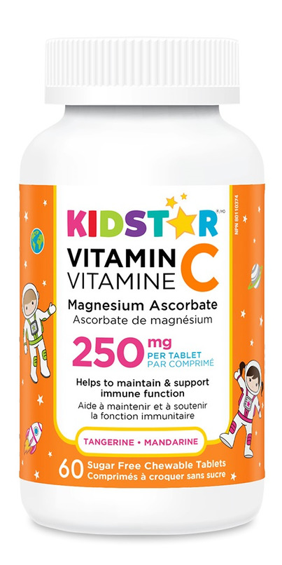 Buy KidStar Nutrients Vitamin C Magnesium Ascorbate Tangerine at Well ...
