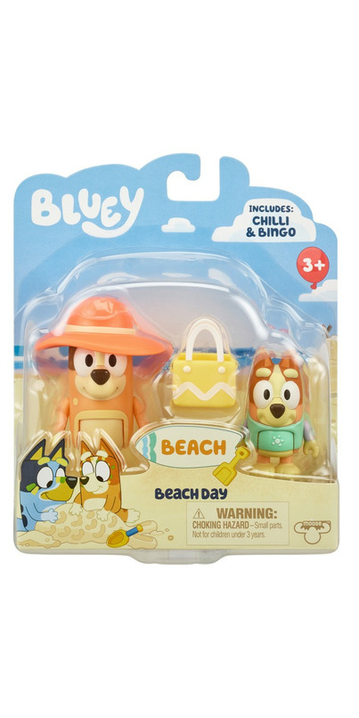 Buy Bluey Beach Figure 2 Pack Beach at Well.ca | Free Shipping $35+ in ...