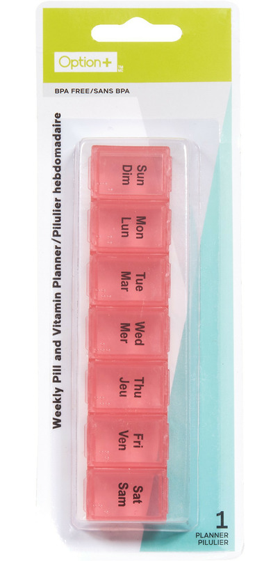 Buy Option+ Large Weekly Pill and Vitamin Planner at Well.ca | Free ...