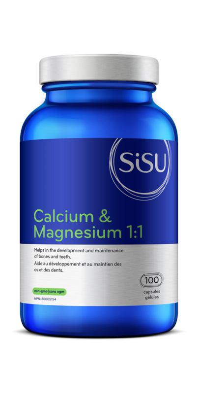 Buy SISU Calcium & Magnesium 1:1 with D3 at Well.ca | Free Shipping $35 ...