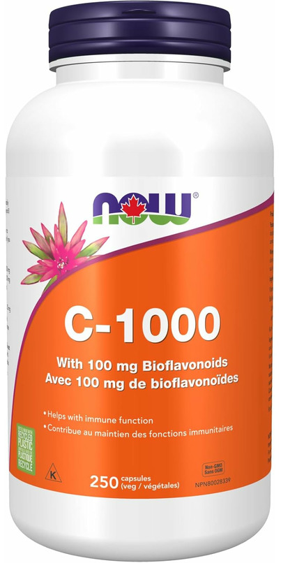 Buy NOW C-1000 with 100 mg Bioflavonoids Veg Capsules at Well.ca | Free ...
