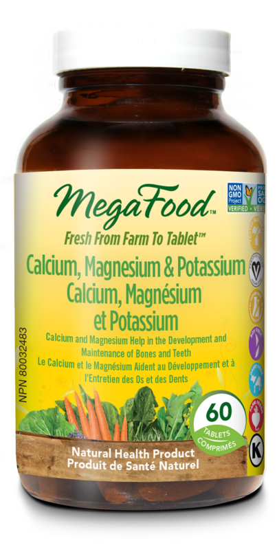 Buy MegaFood Calcium, Magnesium & Potassium at Well.ca | Free Shipping ...