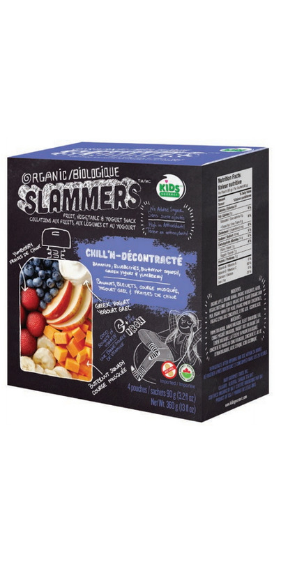 Buy Organic Slammers Chill'N Fruit & Vegetable Snack at Well.ca | Free ...