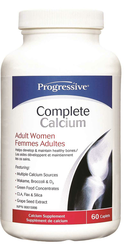 Achetez Progressive Complete Calcium pour femmes adultes sur Well.ca ...