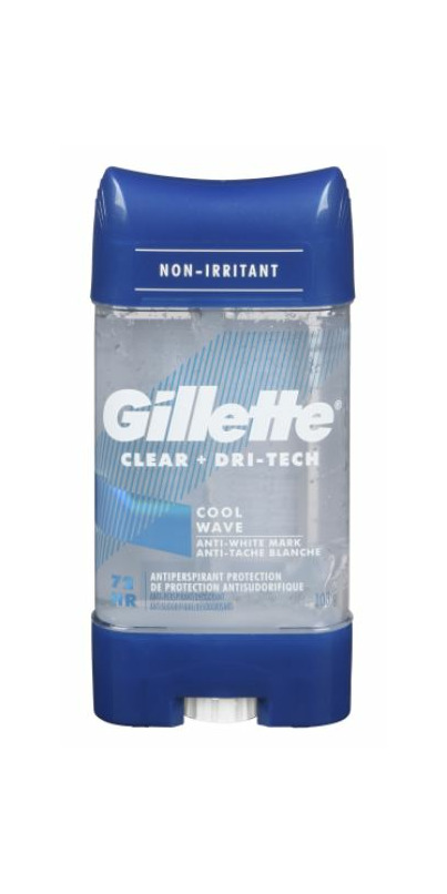 Buy Gillette Clear Gel Antiperspirant Deodorant Cool Wave at Well.ca ...
