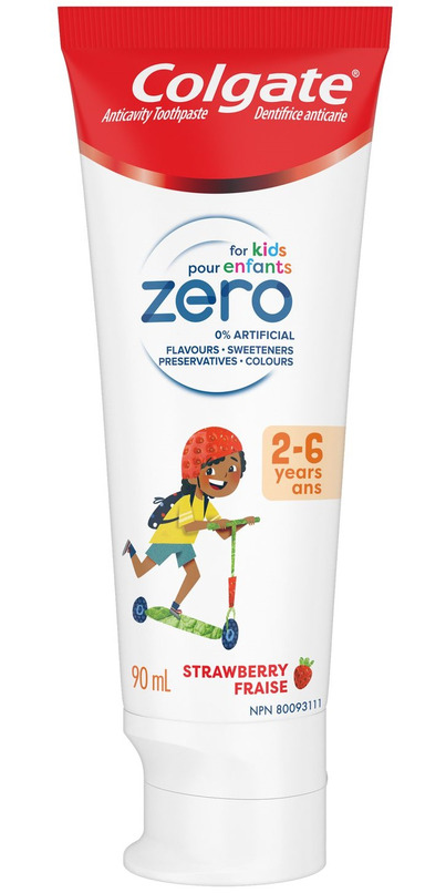 Buy Colgate Zero for Kids 2-6 years Toothpaste Strawberry at Well.ca ...