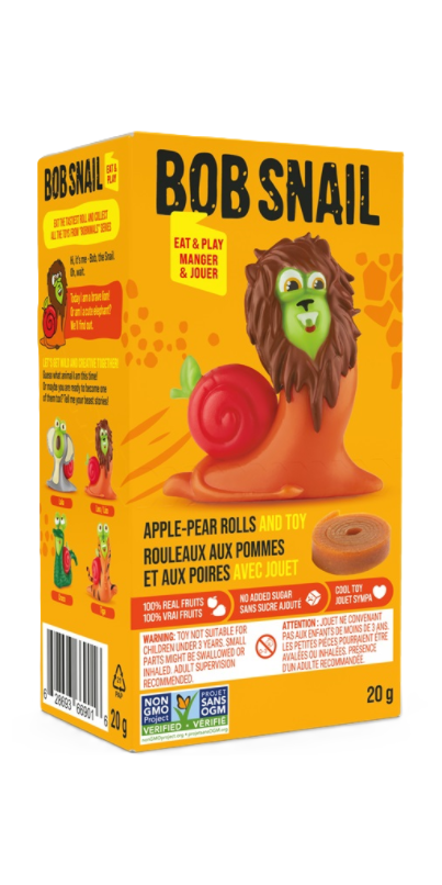Buy Bob Snails Fruit Rolls & Toy Apple Pear at Well.ca | Free Shipping ...