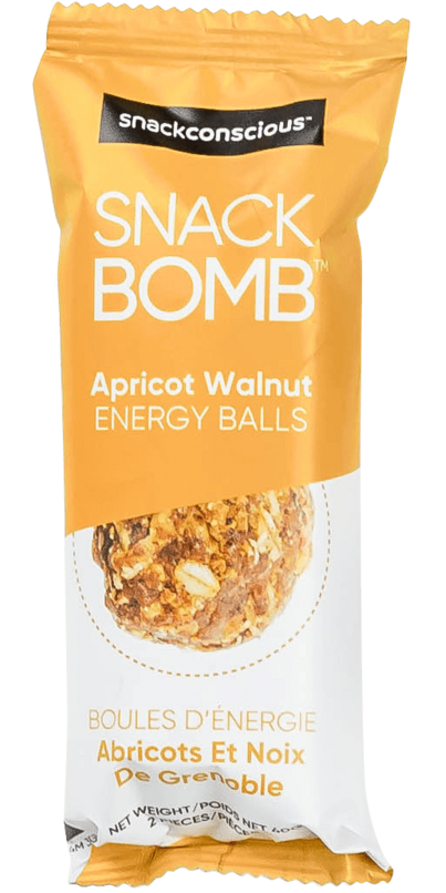 Buy Snack Conscious Snack Bomb Apricot Walnut Energy Balls Snack Size ...