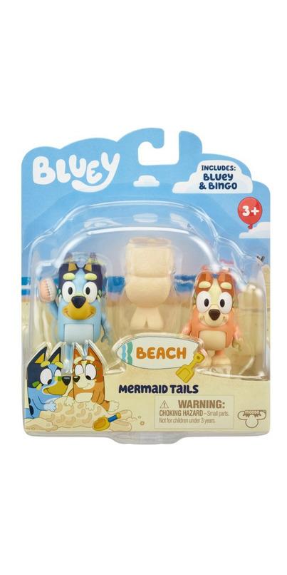 Buy Bluey Beach Figure 2 Pack Mermaid at Well.ca | Free Shipping $35 ...