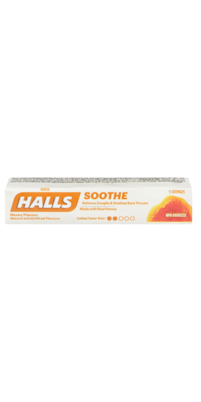 Buy Halls Lozenges Soothe Honey at Well.ca | Free Shipping $35+ in Canada