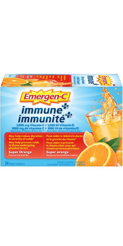 Buy Emergen-C Immune Plus Super Orange at Well.ca | Free Shipping $35 ...