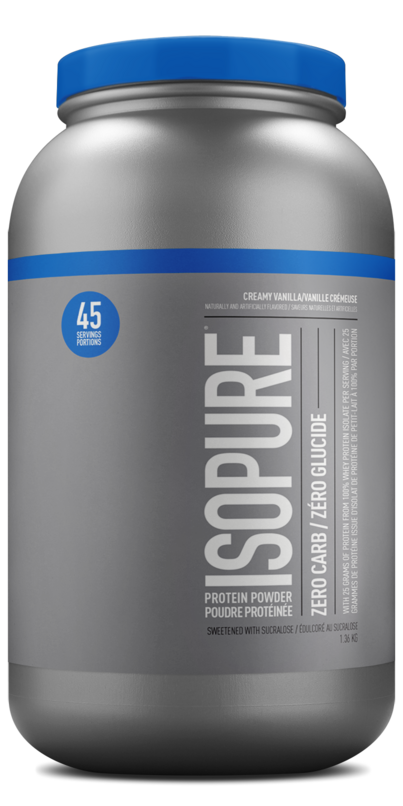 Buy Isopure 100% Whey Protein Powder Zero Carb Creamy Vanilla at Well ...