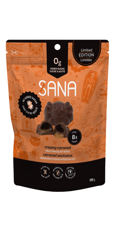 Buy SANA Milk Chocolaty Bites Creamy Caramel Spiders at Well.ca | Free ...