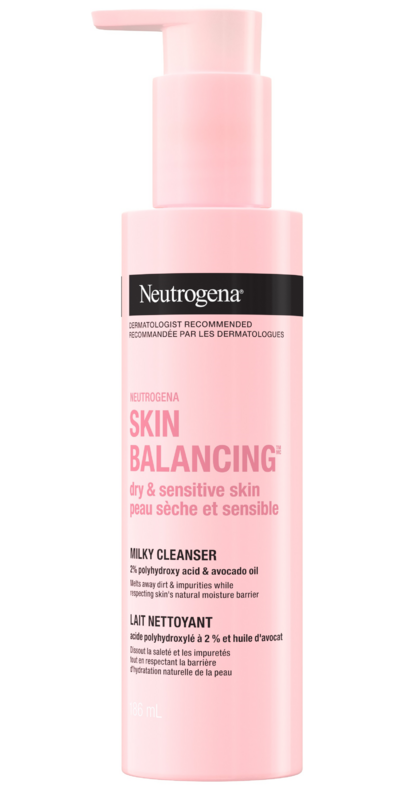 Buy Neutrogena Skin Balancing Milky Cleanser with 2% Polyhydroxy Acid ...