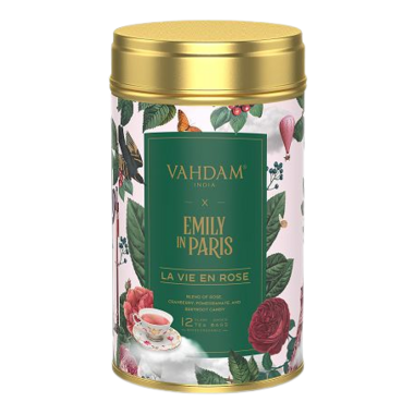Buy Vahdam Teas Emily In Paris Gift Set at Well.ca | Free Shipping $35 ...