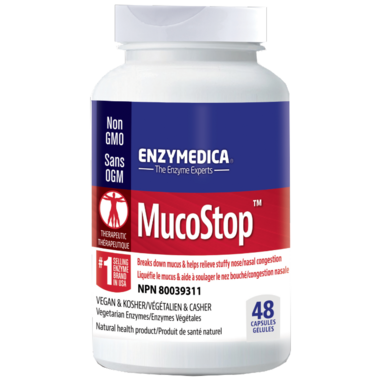 Buy Enzymedica MucoStop at Well.ca | Free Shipping $35+ in Canada