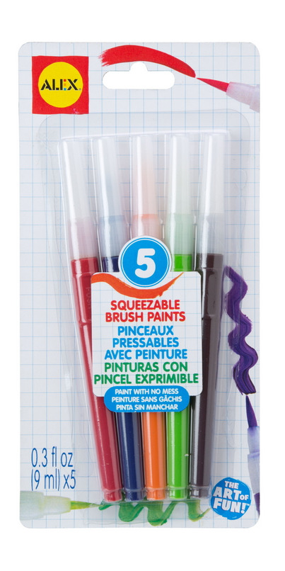 Achetez les peintures Alex Squeezable Brush Paints chez Well.ca ...