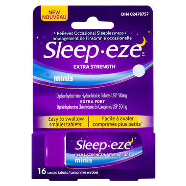 Buy Sleep-eze Extra Strength Minis Coated Tablets at Well.ca | Free ...