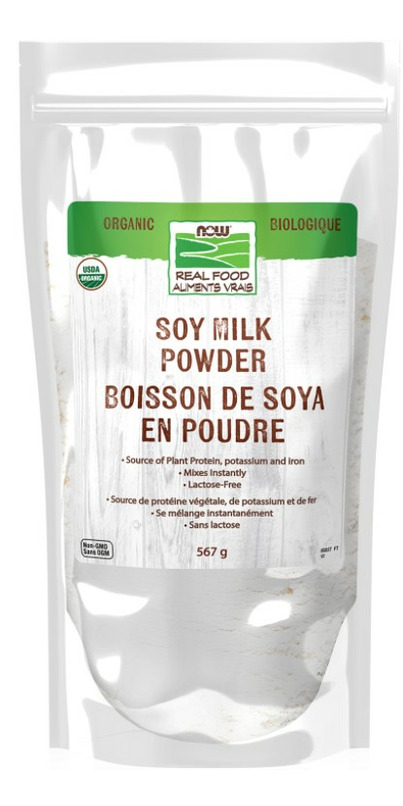 Buy NOW Real Food Organic Soy Milk Powder at Well.ca | Free Shipping ...