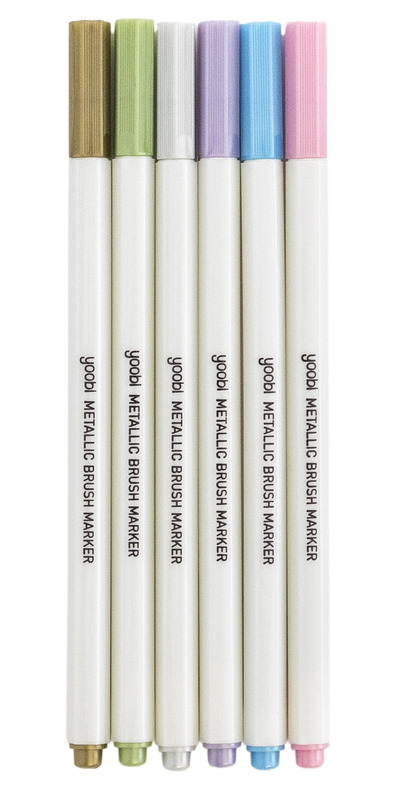 Buy Yoobi Metallic Felt Tip Markers at Well.ca | Free Shipping $35+ in ...
