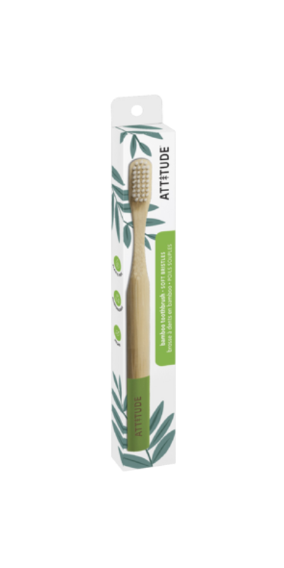 Buy ATTITUDE Children Toothbrush Green Handle Free Gift at Well.ca ...
