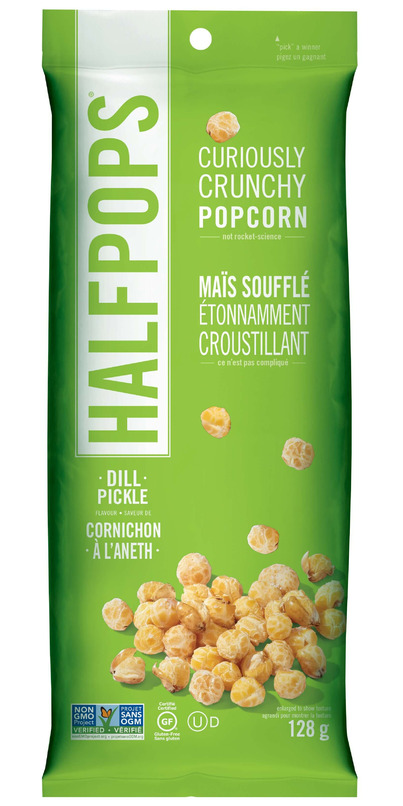 Buy Halfpops Curiously Crunchy Popcorn Dill Pickle at Well.ca | Free ...