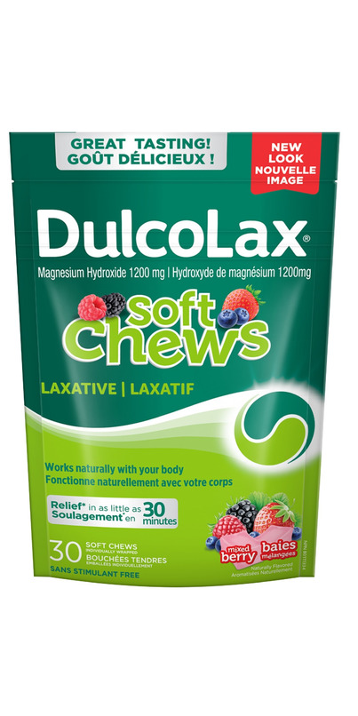 Buy Dulcolax Laxative Soft Chews Mixed Berry at Well.ca | Free Shipping ...