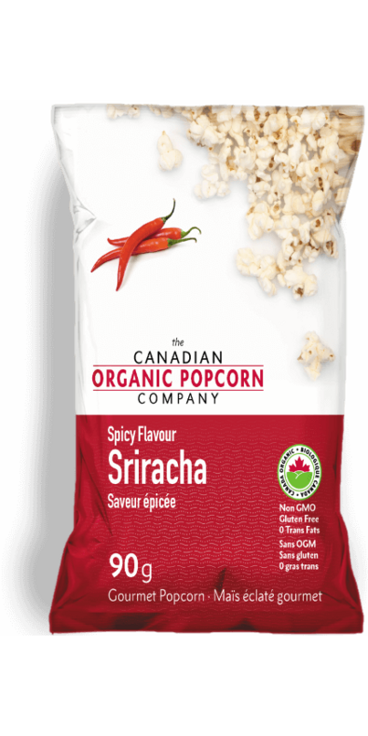 Buy The Canadian Organic Popcorn Company Sriracha Popcorn at Well.ca ...