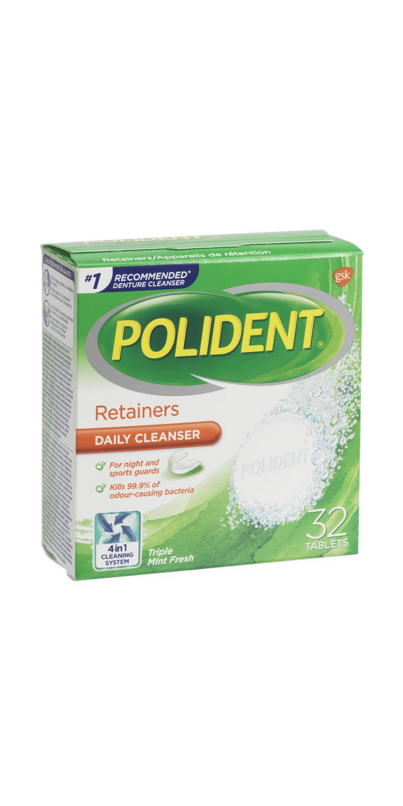 Buy Polident Retainers Daily Cleanser at Well.ca | Free Shipping $35 ...