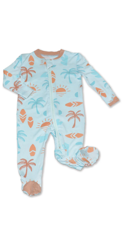 Buy Silkberry Baby Bamboo Footed Sleeper Sunny Shores at Well.ca | Free ...