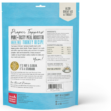 Buy The Honest Kitchen Proper Toppers: Dehydrated Superfood Grain Free ...