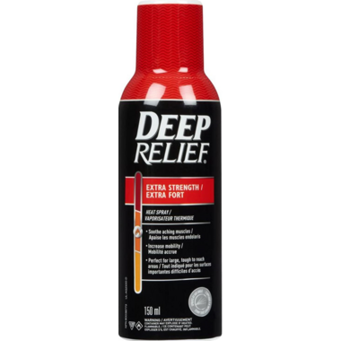 Buy Deep Relief Extra Strength Heat Pain Relief Spray at Well.ca | Free ...