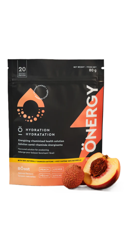 Buy O Hydration Energy BOost with Caffeine & Taurine Peach Lychee at ...
