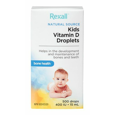 Buy Rexall Vitamin D Kids Drops at Well.ca | Free Shipping $35+ in Canada