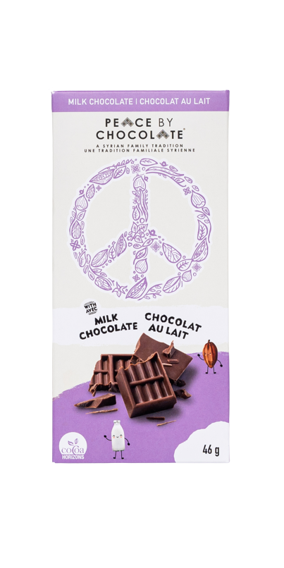 Acheter la barre de chocolat au lait Peace by Chocolate chez Well.ca ...