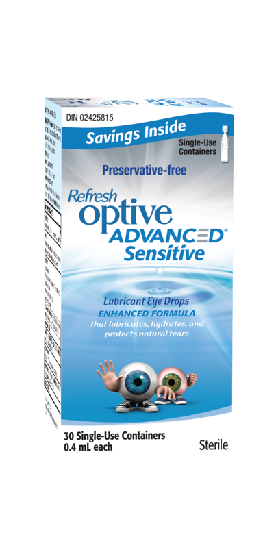 Buy Refresh Optive Advanced Sensitive at Well.ca | Free Shipping $35 ...