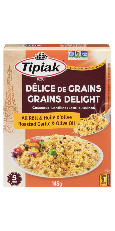 Buy Tipiak Grains Delight Roasted Garlic & Olive Oil at Well.ca | Free Shipping $35+ in Canada