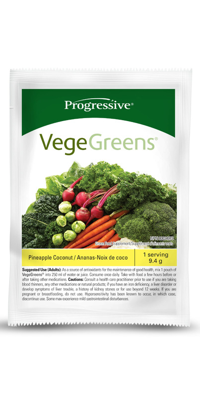 Buy Progressive VegeGreens Green Food Supplement Sample at Well.ca ...