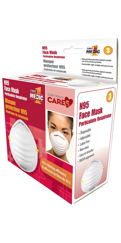 Buy First Medic N95 Face Mask Particulate Respirator at Well.ca | Free ...