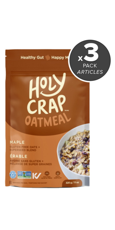 Buy Holy Crap Multi Pack Maple Oatmeal Bundle at Well.ca | Free ...