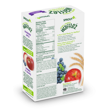 Buy Sprout Organic Wafflez Blueberry Apple at Well.ca | Free Shipping ...