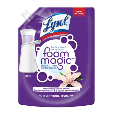Buy Lysol Foam Magic Antibacterial No Touch Hand Wash System Refill at ...