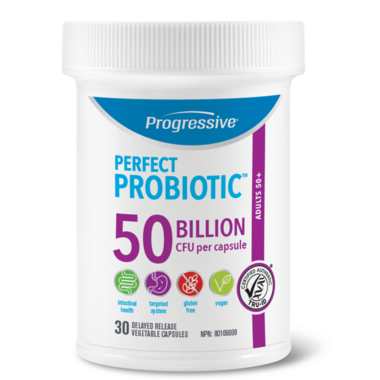 Buy Progressive Perfect Probiotic Adults 50+ 50 Billion at Well.ca ...
