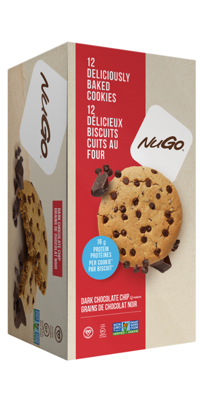 Buy NuGo Dark Chocolate Chip Protein Cookie at Well.ca | Free Shipping ...