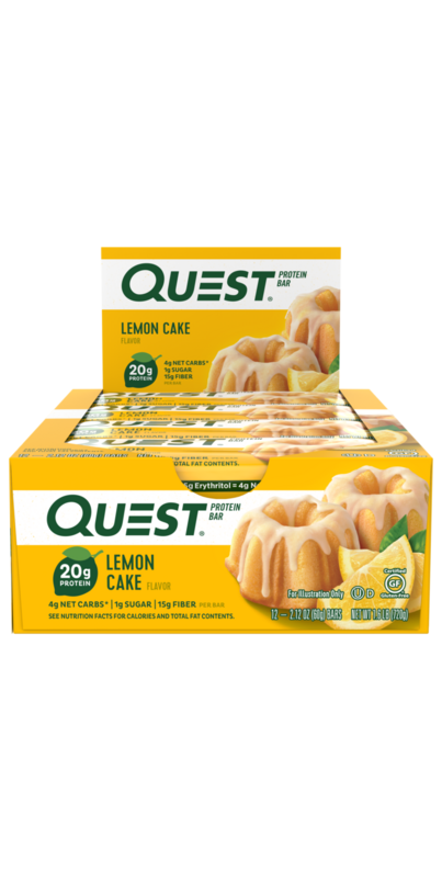 Buy Quest Nutrition Quest Bar Lemon Cake at Well.ca | Free Shipping $35 ...