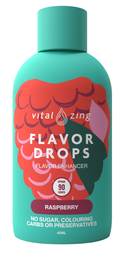 Buy Vital Zing Flavour Drops Raspberry at Well.ca | Free Shipping $35 ...